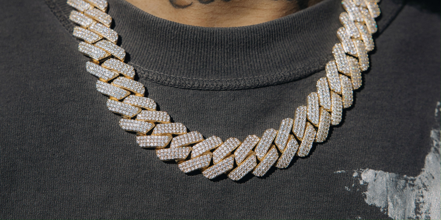 Cuban Link Size Chart: Cuban Link Size Guide - 6 ICE