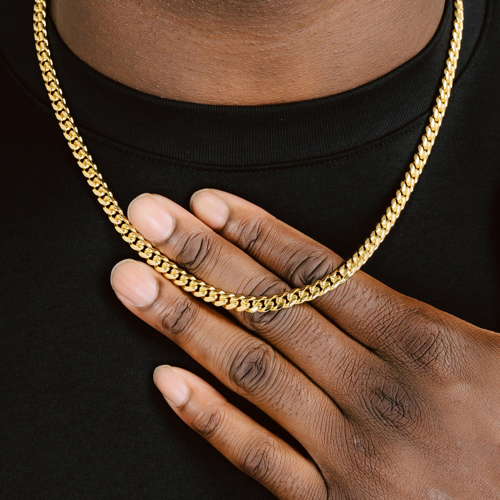 6mm Miami Cuban Chain | 18K Gold Miami Cuban | 6 ICE, LLC