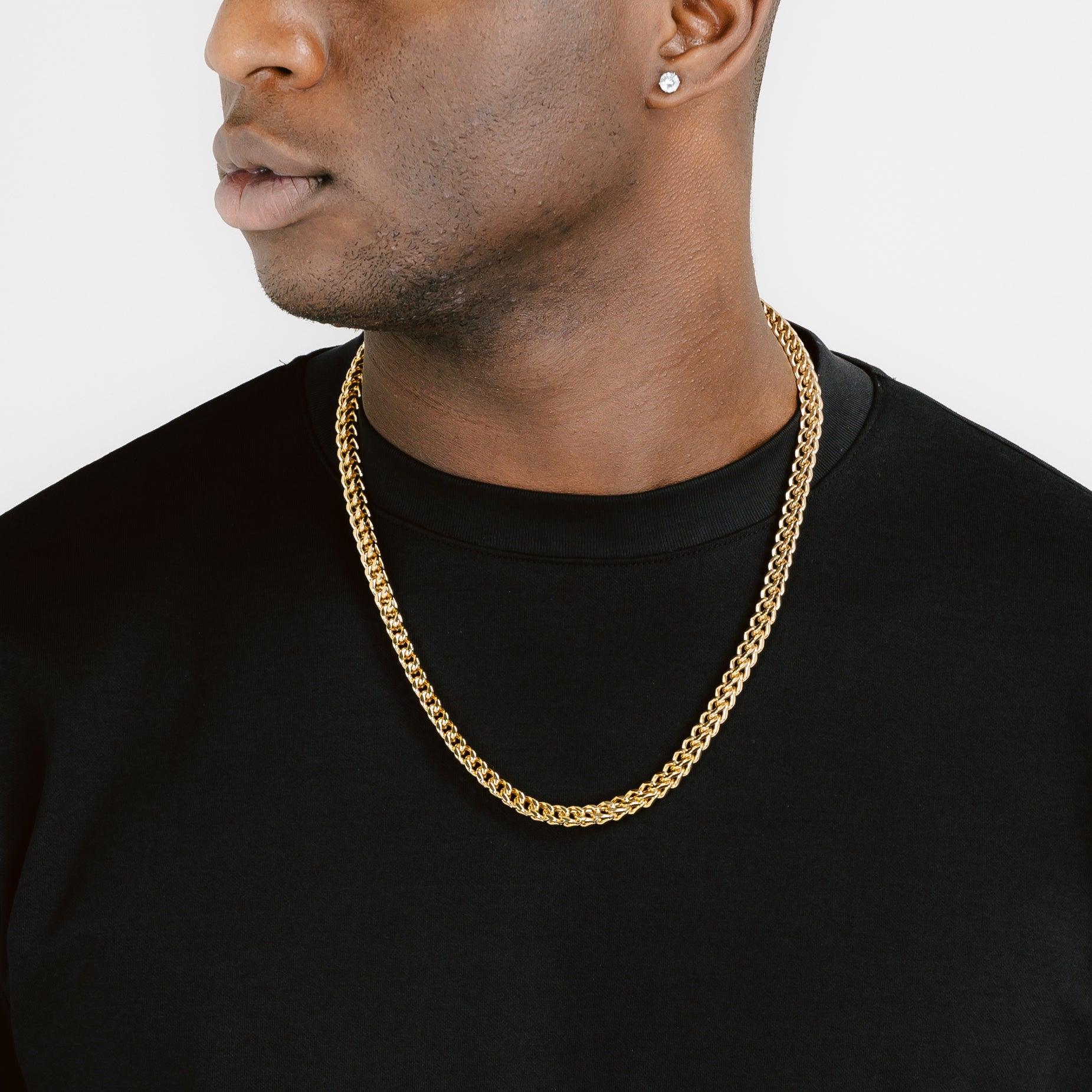 6mm Franco Chain 18k Gold | 6 ICE, LLC