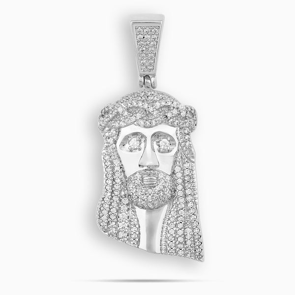 Mini Jesus Pendant - 6 ICE